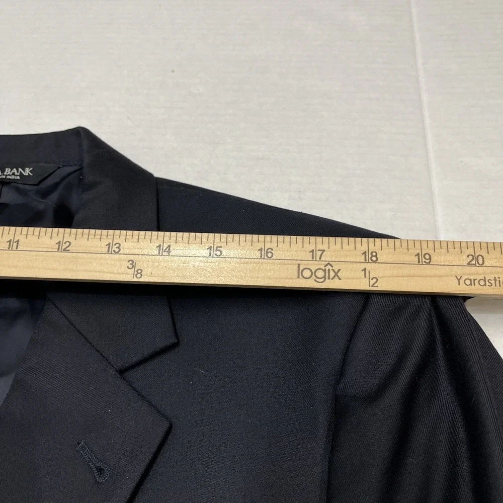 Jos. A. Bank | Suits & Blazers | Jos A Bank Blazer Navy Blue Wool Sport ...